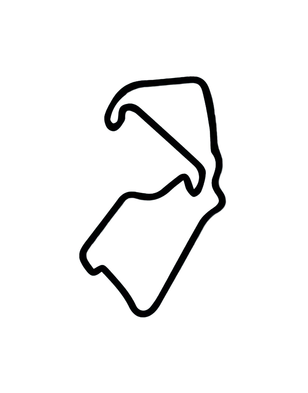 Silverstone Race Circuit Metal Wall Art – Hotfuel